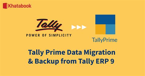 Tally Prime Data Migration Backup From Tally Erp