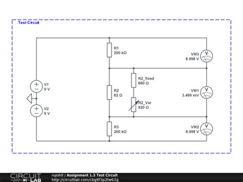 Ele3506 Assignment 13 Circuitlab