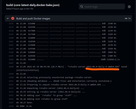 Select The Rstudio Daily Build To Install Issue Rocker Org