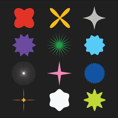 2d 기하학 도형 무료벡터 일러스트 2d Geometric Shapes Free Vector Illustration