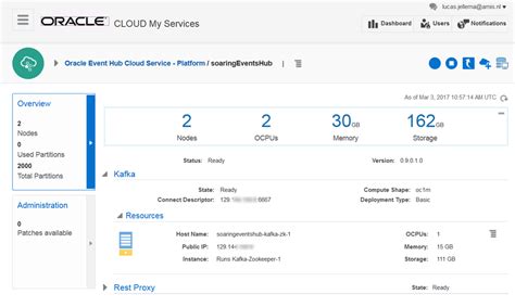 Apache Kafka On The Oracle Cloud My First Experiences With Oracle Event Hub Cloud Service