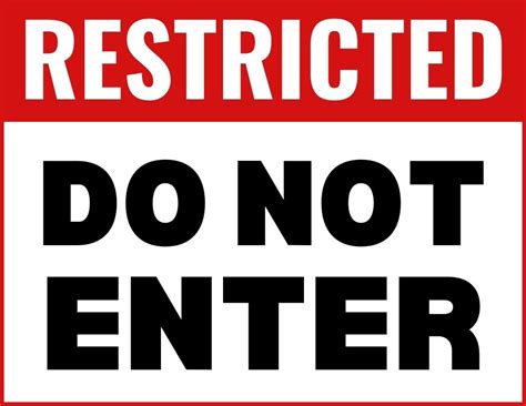 Do Not Enter Sign Printable Do Not Enter Road Signs Save 10