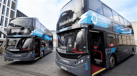 National Express West Midlands Invests M In Electric Buses