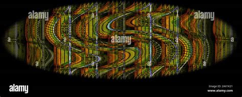 Digital Art High Resolution Panoramic Abstract Objects Germany Stock