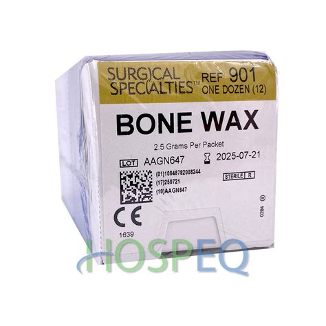 Surgical Specialties Yellow Bone Wax 25g Id 901