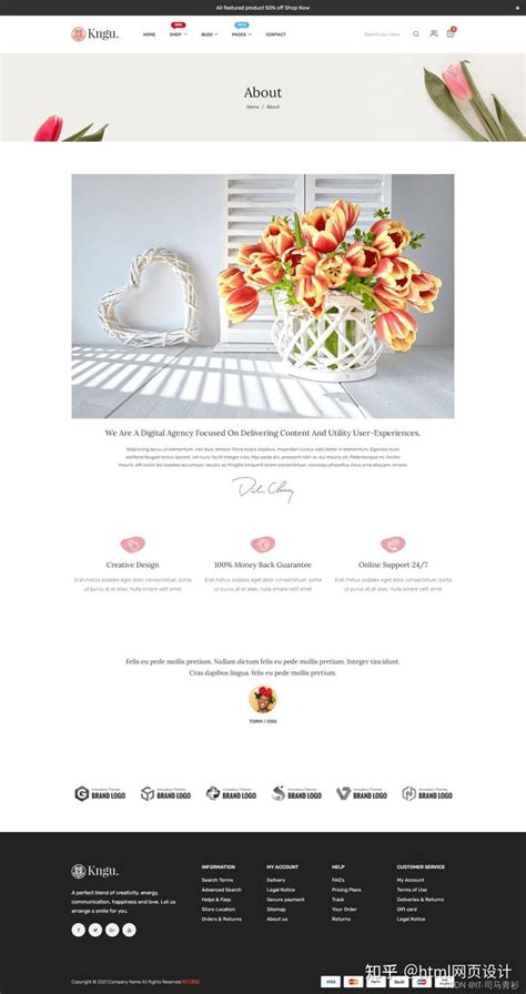 计算机毕业设计html css javascript——基于html花店购物网站项目的设计与实现 知乎