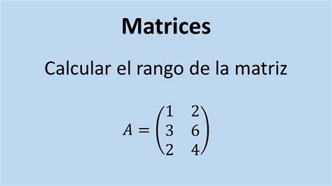 Cómo Calcular El Determinante De Una Matriz 3x2