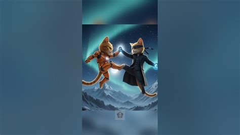 Epic Battle 🔥⚔️ Iron Cat Vs The Magician Cat Gojo Satoru Parody Shorts Cat Gojo Youtube