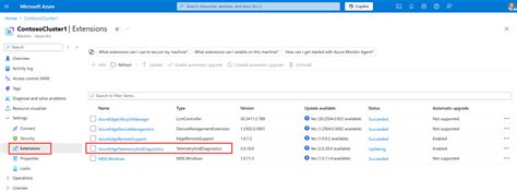 Extension De Télémétrie Et De Diagnostics Locales Azure Azure Local Microsoft Learn