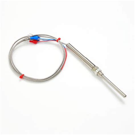 Pt100 Temperature Sensor Temperature Sensor With Threaded Housing