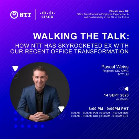 Pascal Weiss On Linkedin Ntt Digitaltransformation