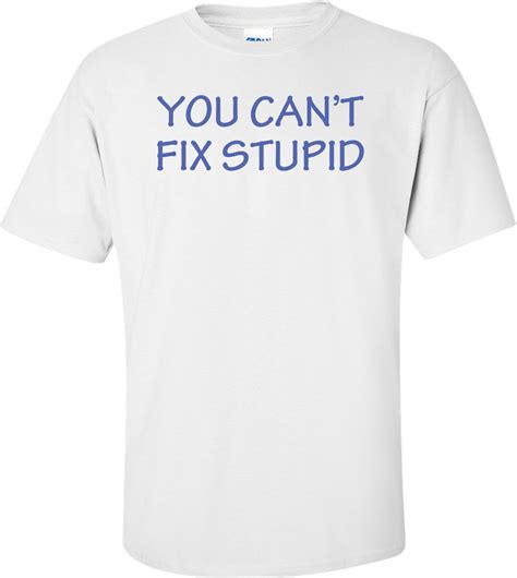 You Cant Fix Stupid T Shirt