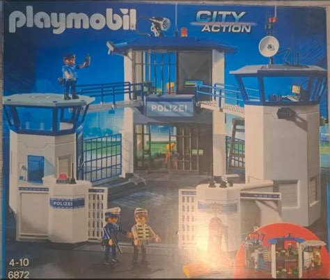 Playmobil City Action Kommandozentrale Polizei Gef Ngnis Ovp Eur Picclick De