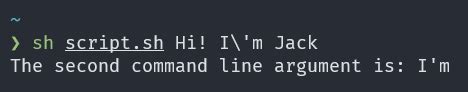 How To Print Second Command Line Argument In Shell Geeksforgeeks