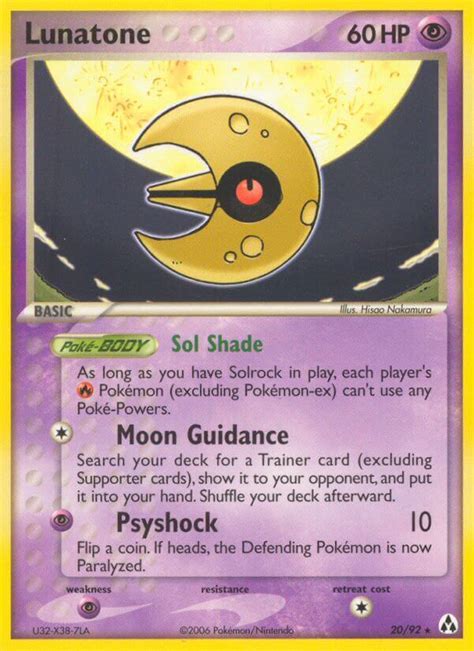 Lunatone · Legend Maker Lm 20 ‹ Pkmncards