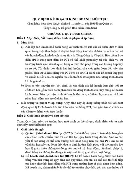 Bcp Draft V1 Pdf