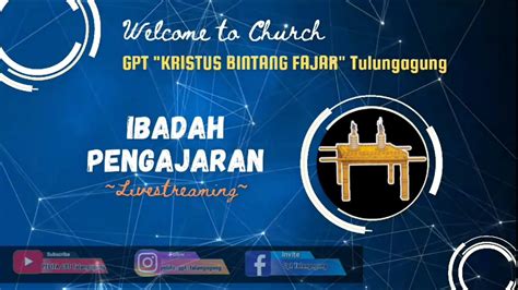 Ibadah Pengajaran Rabu 07 Desember 2022 YouTube