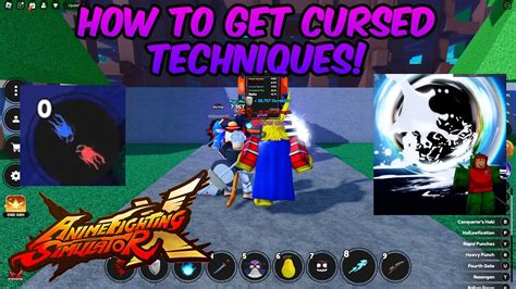 How To Get Cursed Techniques In Anime Fighting Simulator X Anime