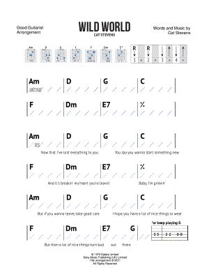 Wild World Sheet Music 18 Arrangements Available Instantly Musicnotes