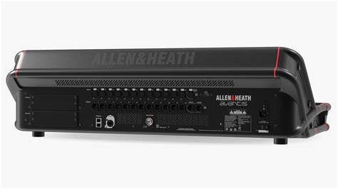 Digital Mixing Console Allen And Heath Avantis Off 3d Model 49 3ds Blend C4d Fbx Max Ma