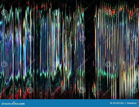 Colorful Distortion And Flickering In Pixels Motion Pixel Background Flickers With Colorful