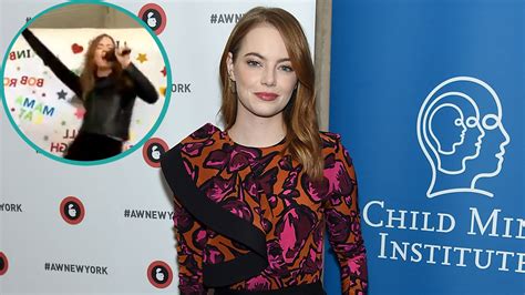 Emma Stone Brings Dance Moves And Sings To Grease Classic Song Access