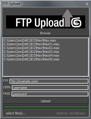 FTP Upload ScriptSpot