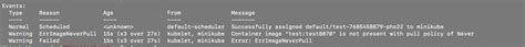 Docker Kubernetes Cannot Pull Local Image Stack Overflow