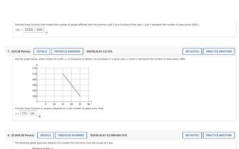 Solved Ct 0026 Points Oscolalg1 42153 Use The