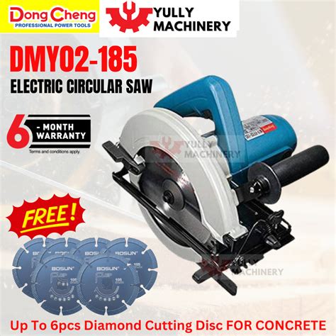 Dongcheng Electric Circular Saw 1100W DMY02 185 M1Y FF02 185 Mesin