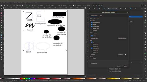Select Embroidery Elements Not Working Properly · Issue 2182
