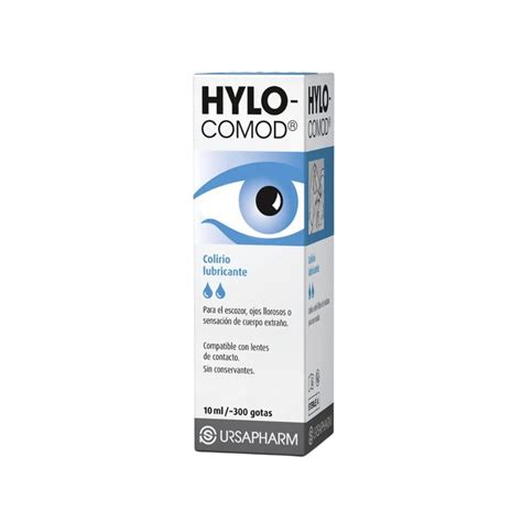 Hylo Comod Gotas Oftalmicas 01 Frasco 10 Ml Farmacia Pasteur