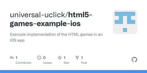 GitHub Universal Uclick Html Games Example Ios Example Implementation Of The HTML Games In