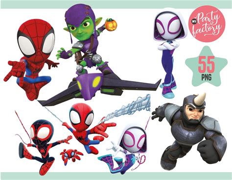Spidey And His Amazing Friends Png Images High Resolution Etsy México