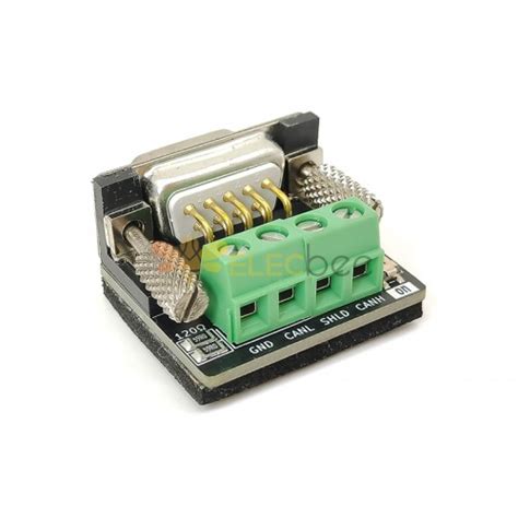 Db9 Female To Open 4 Terminal Can Bus Adapter With 120 Ohm Resistor