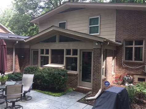 A Painted Brick Exterior Makeover Mid Century