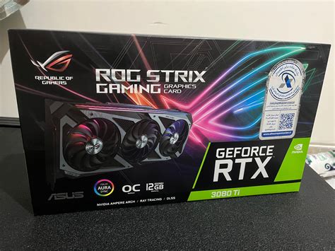 کارت گرافیک Asus Rog Rtx 3080 Ti