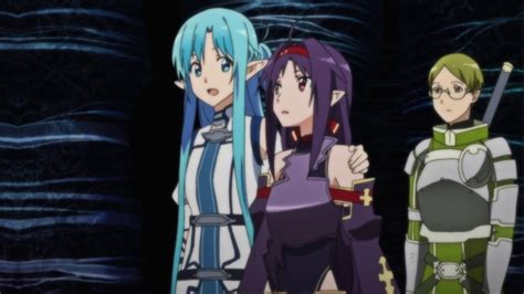 Sword Art Online II Asuna Experiments With Her Sexuality Draggle S Anime Blog