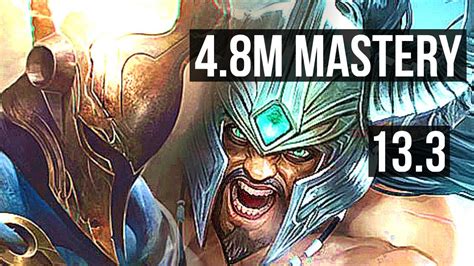 Panth Vs Trynda Top 1206 48m Mastery 8 Solo Kills 1200 Games