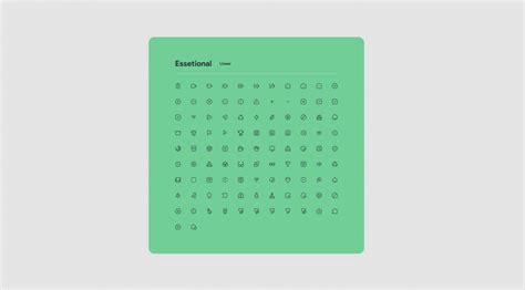 Figma Essetional Linear Icons Pack Ui Free