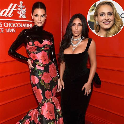 Kim Kardashian, Kendall Jenner Dance at Adele's Vegas Show: Pics