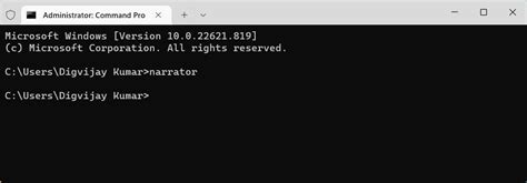How To Start The Narrator In Windows 11