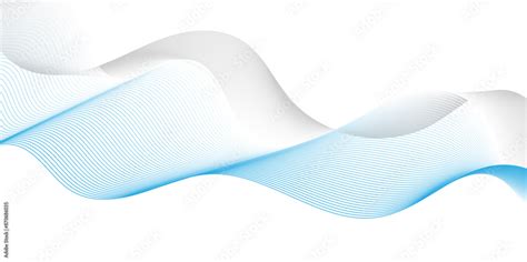 Vector Minimal Technology Diagonal Blue Blend Line Dynamic Frequency Flow Futuristic Smooth