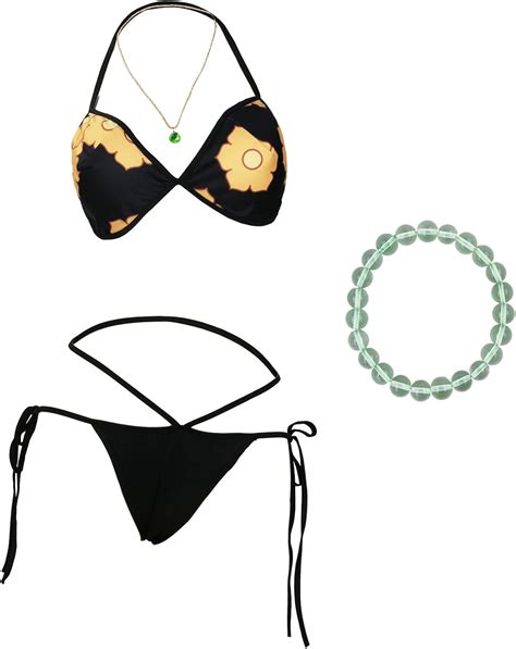 Buy My Dress Up Darling Swimsuit Marin Kitagawa Bikini With Bracelet Necklace Cosplay Costume