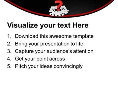 Solve The Riddle Business Concept Powerpoint Templates Ppt Backgrounds