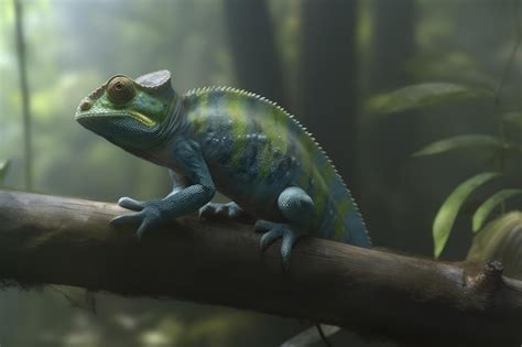 Premium Ai Image Beautiful Of Chameleon Panther Chameleon Panther On