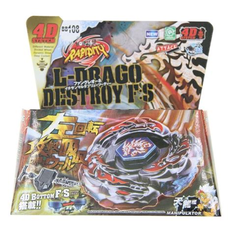 B X Toupie Burst Beyblade Metal Fusion L Drago Destructor Destroy Fs