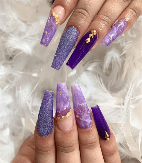 I Want Amethyst Nails I Want Those Nails