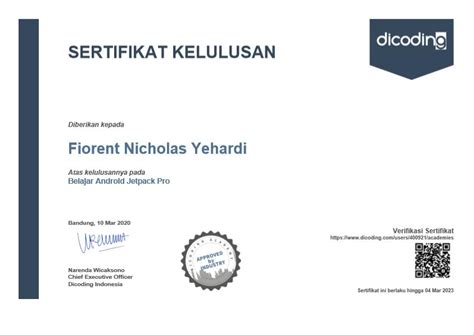 Belajar Android Jetpack Pro Dicoding Academy Fiorent Nicholas Yehardi