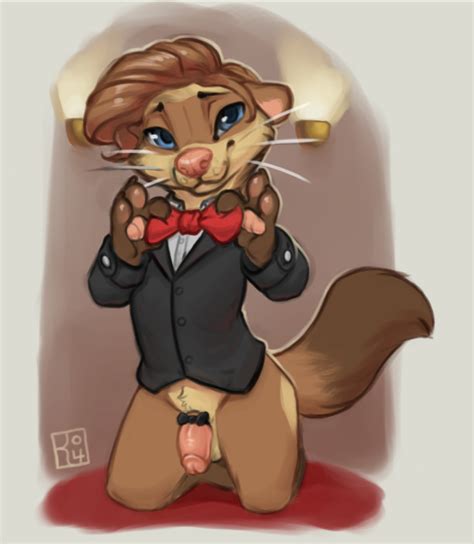 Rule 34 Balls Barnaby Kane Bedroom Eyes Bottomless Bow Tie Butler